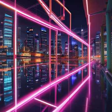 Free AI Stock Music: Neon Pulse - StockmusicGPT